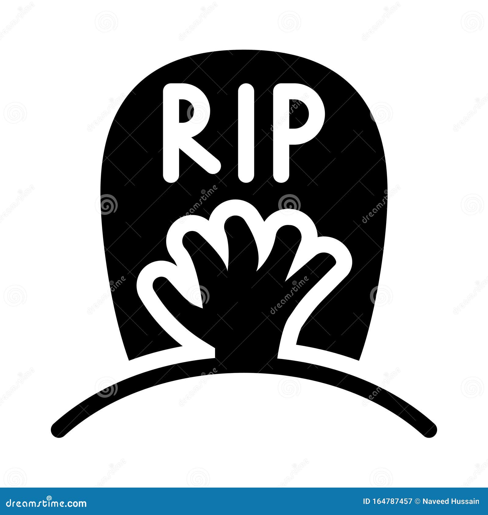 Death glyph flat icon stock illustration. Illustration of premium ...
