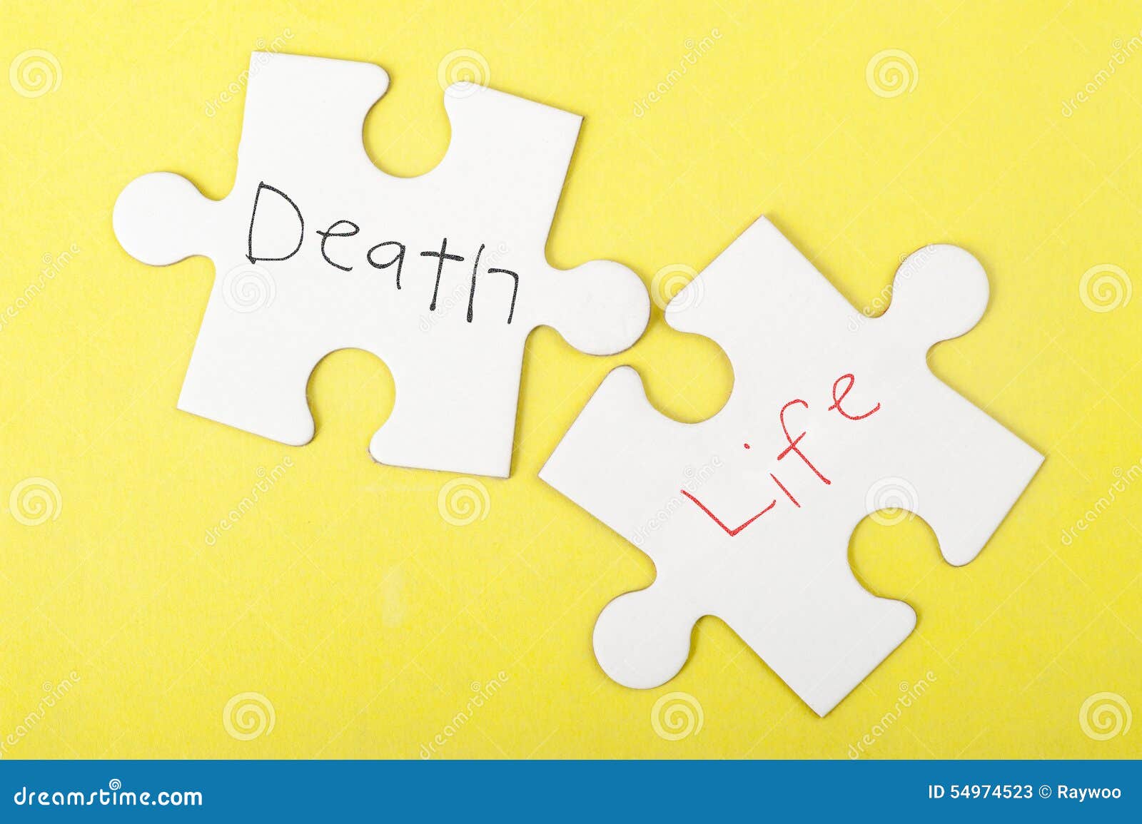 Death and Life words stock image. Image of life, idea - 54974523
