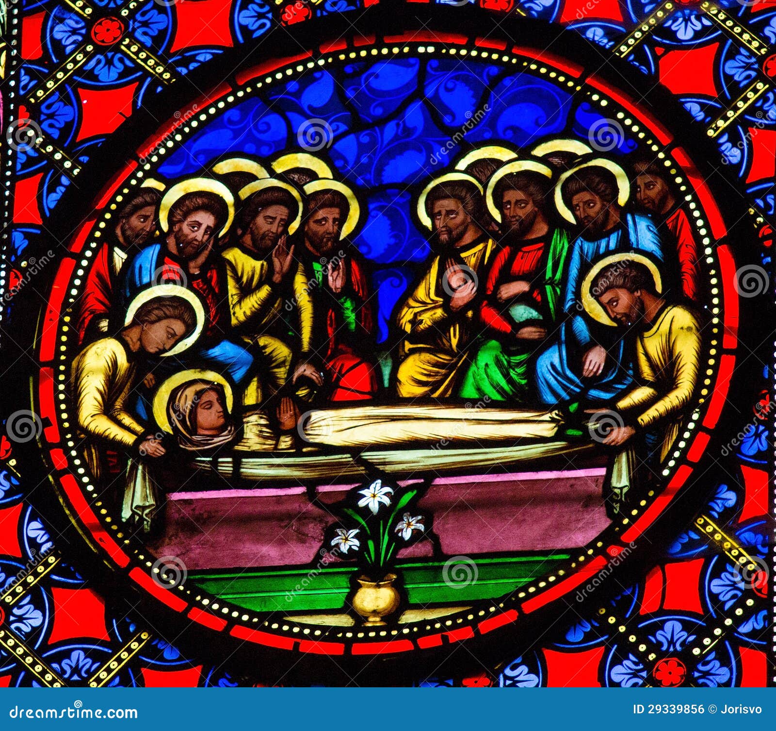 Death of Maria stock photo. Image of religion, mary, prayer - 29339856