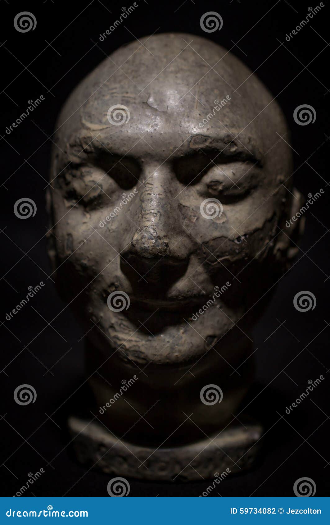 Death Mask stock photo. Image of black, halloween, effigy - 59734082