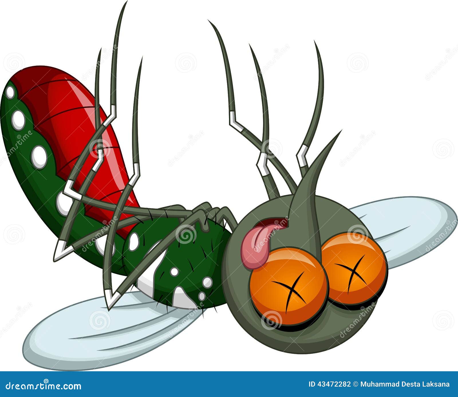 Death Mosquito Cartoon Stock Photography | CartoonDealer.com #43472282