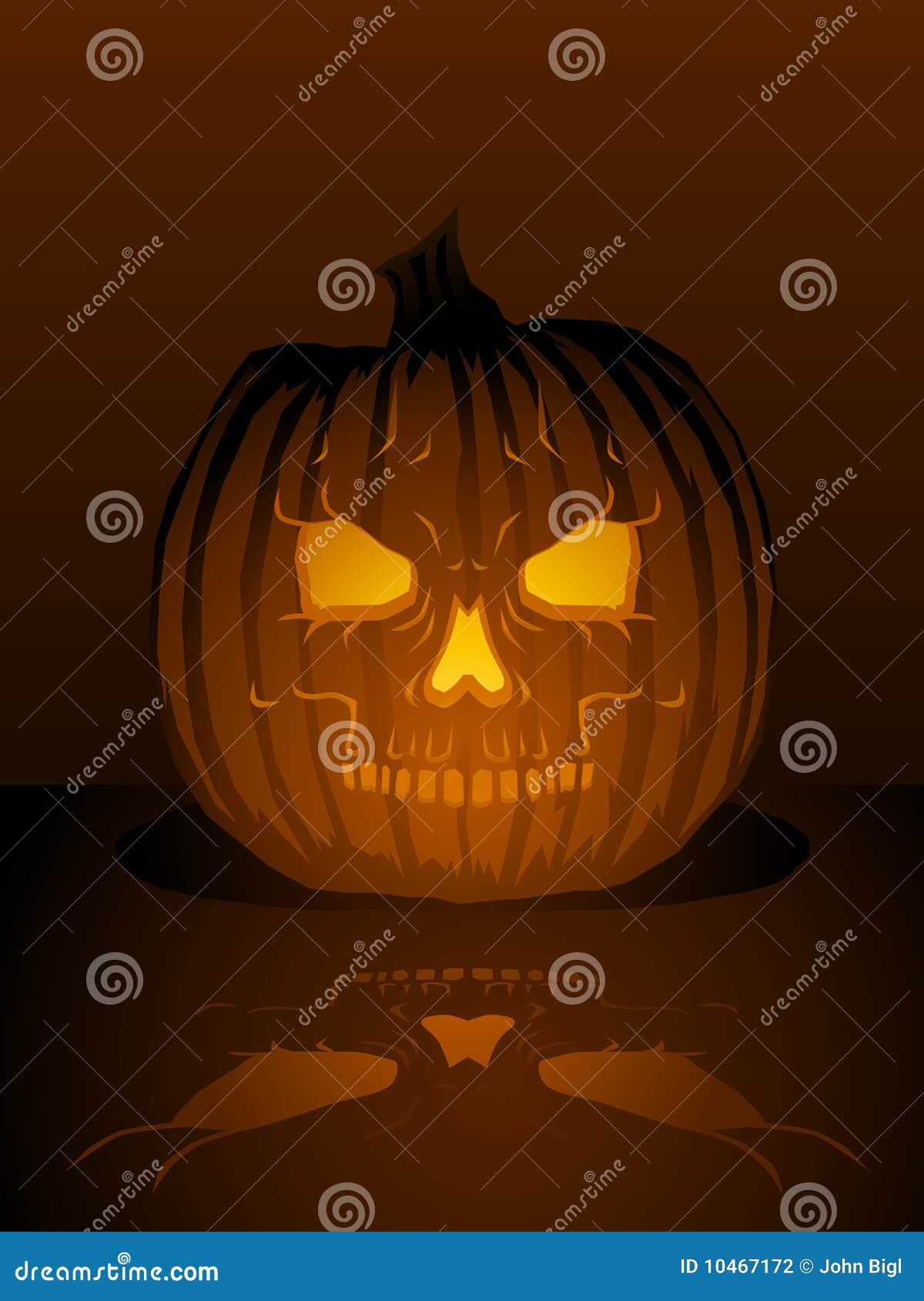 Death-o-lantern stock vector. Illustration of carving - 10467172