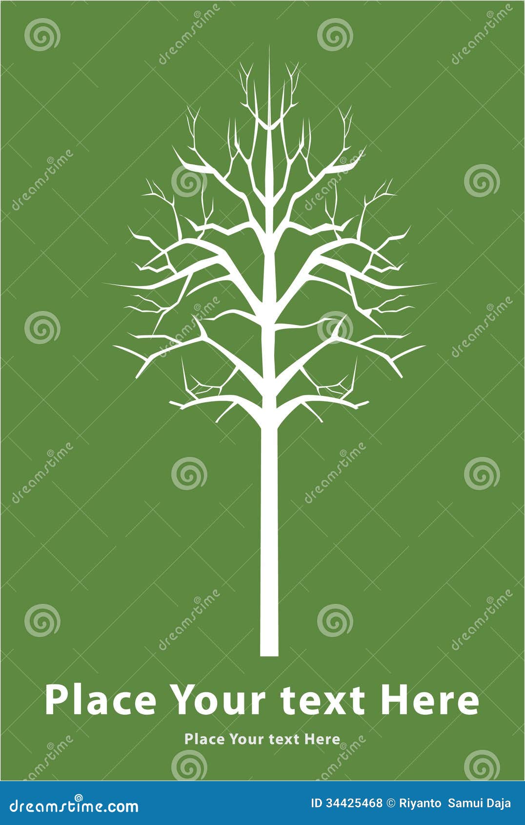 3D Death Tree On White Background With Clippings Path Royalty-Free ...