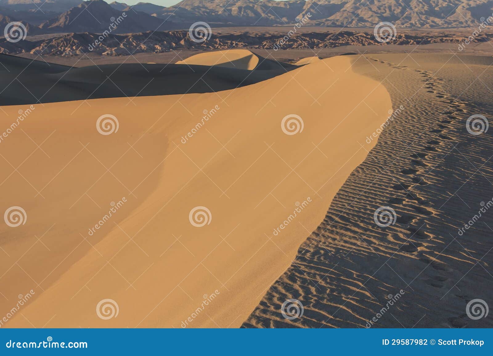 Death Valley Sand Dunes stock photo. Image of extreme - 29587982