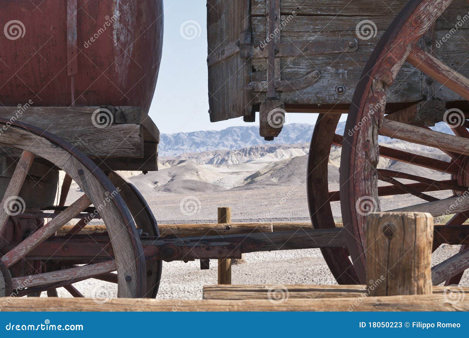 Death Valley wagon stock image. Image of states, automobile - 18050223