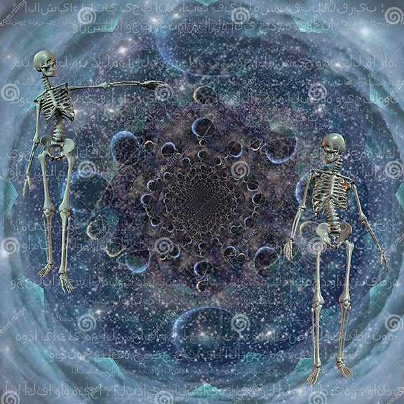 The Death Vortex stock illustration. Illustration of skull - 257899578