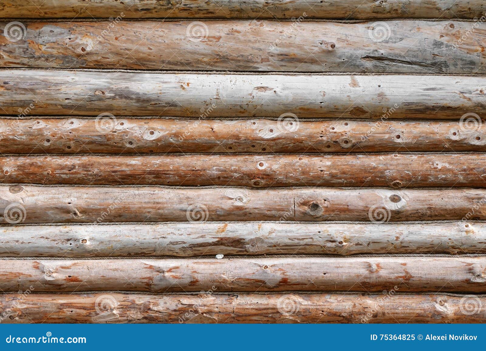 Seamless Log Cabin Texture Royalty-Free Stock Photo | CartoonDealer.com ...