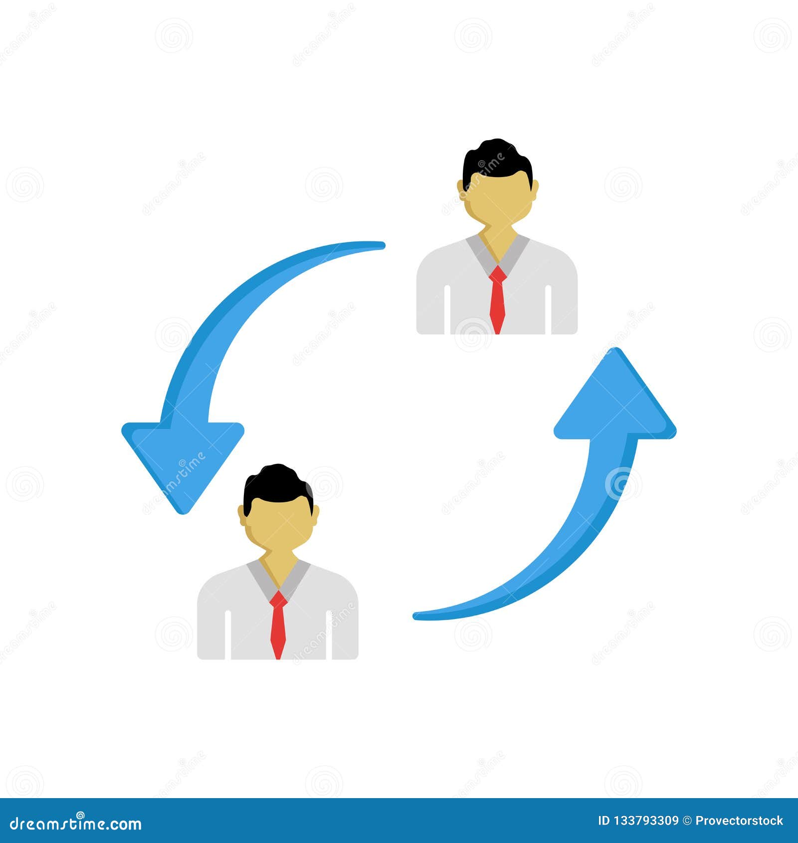 Debate Icon Vector Sign and Symbol Isolated on White Background Stock ...