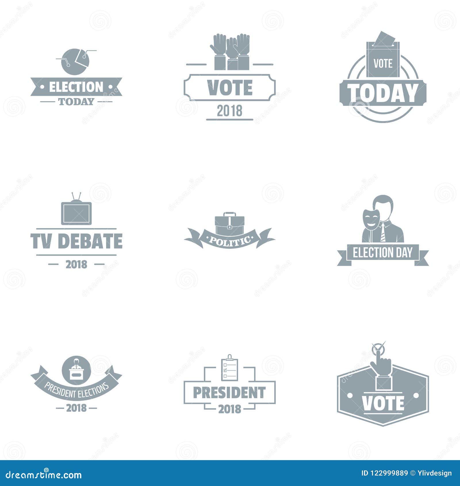 Debate Logo, Simple Gray Style Vector Illustration | CartoonDealer.com ...