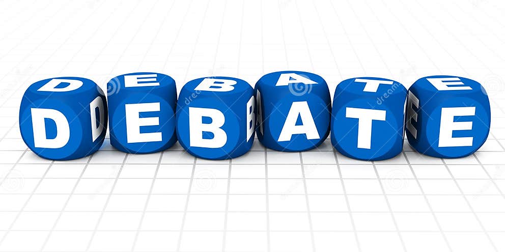 Debate stock illustration. Illustration of forum, word - 33215121
