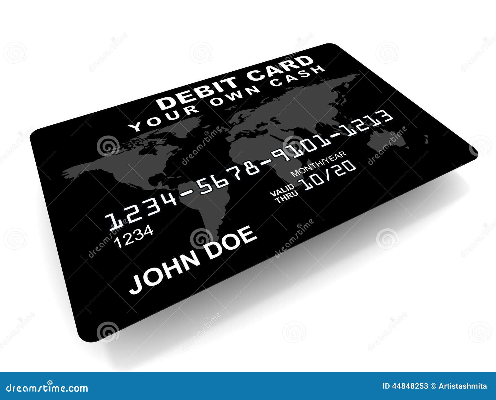Debit Card Green World Map Royalty-Free Stock Image | CartoonDealer.com ...