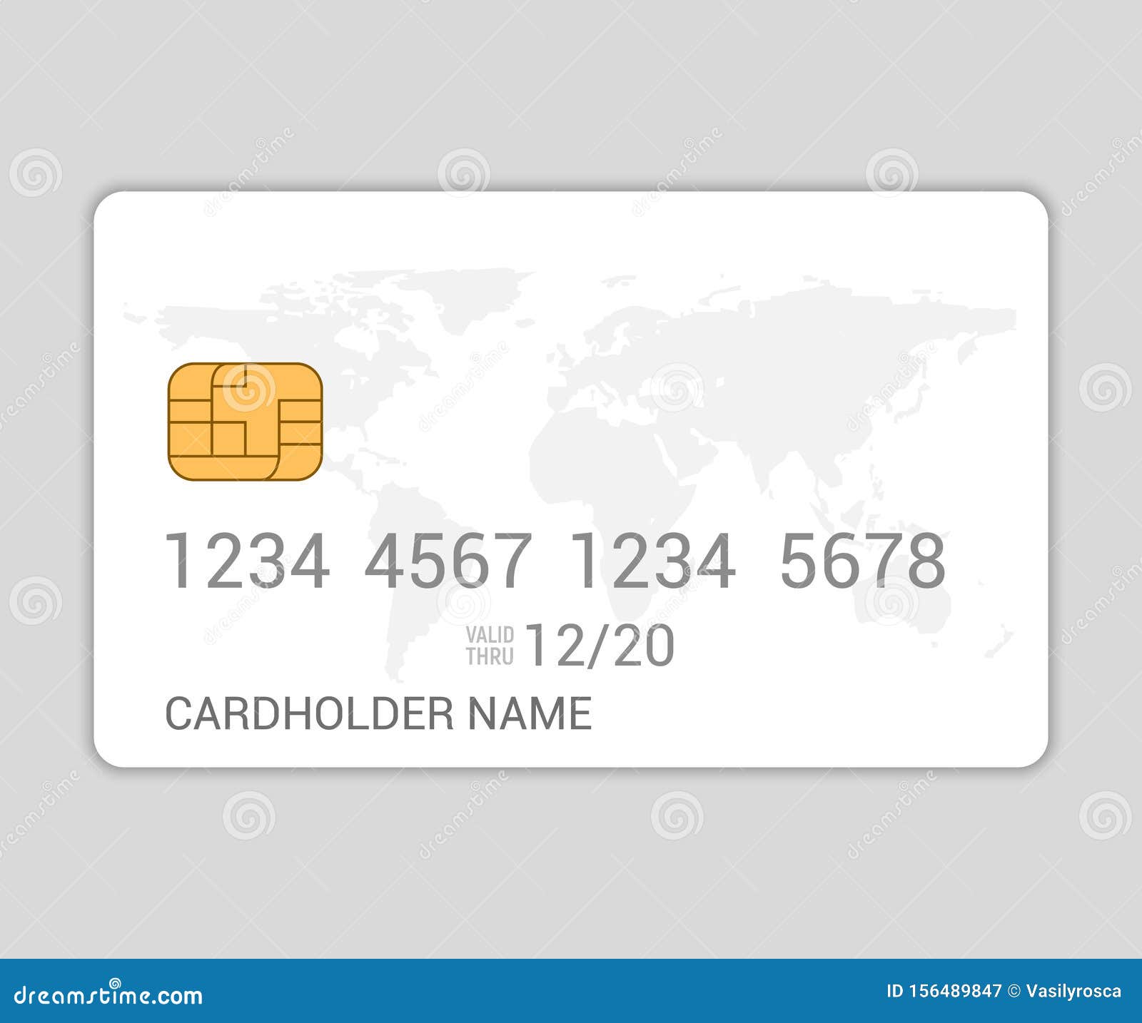 Debit Credit Card Bank Design Template Realistic Icon Stock Vector ...