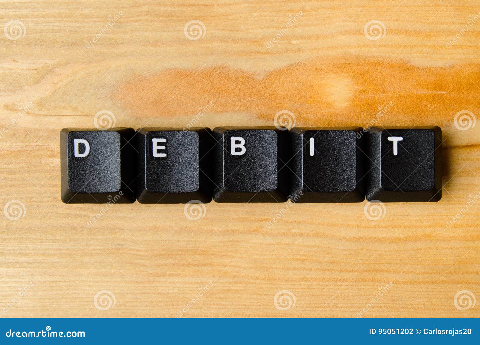 Debit word stock photo. Image of quote, word, typo, idea - 95051202