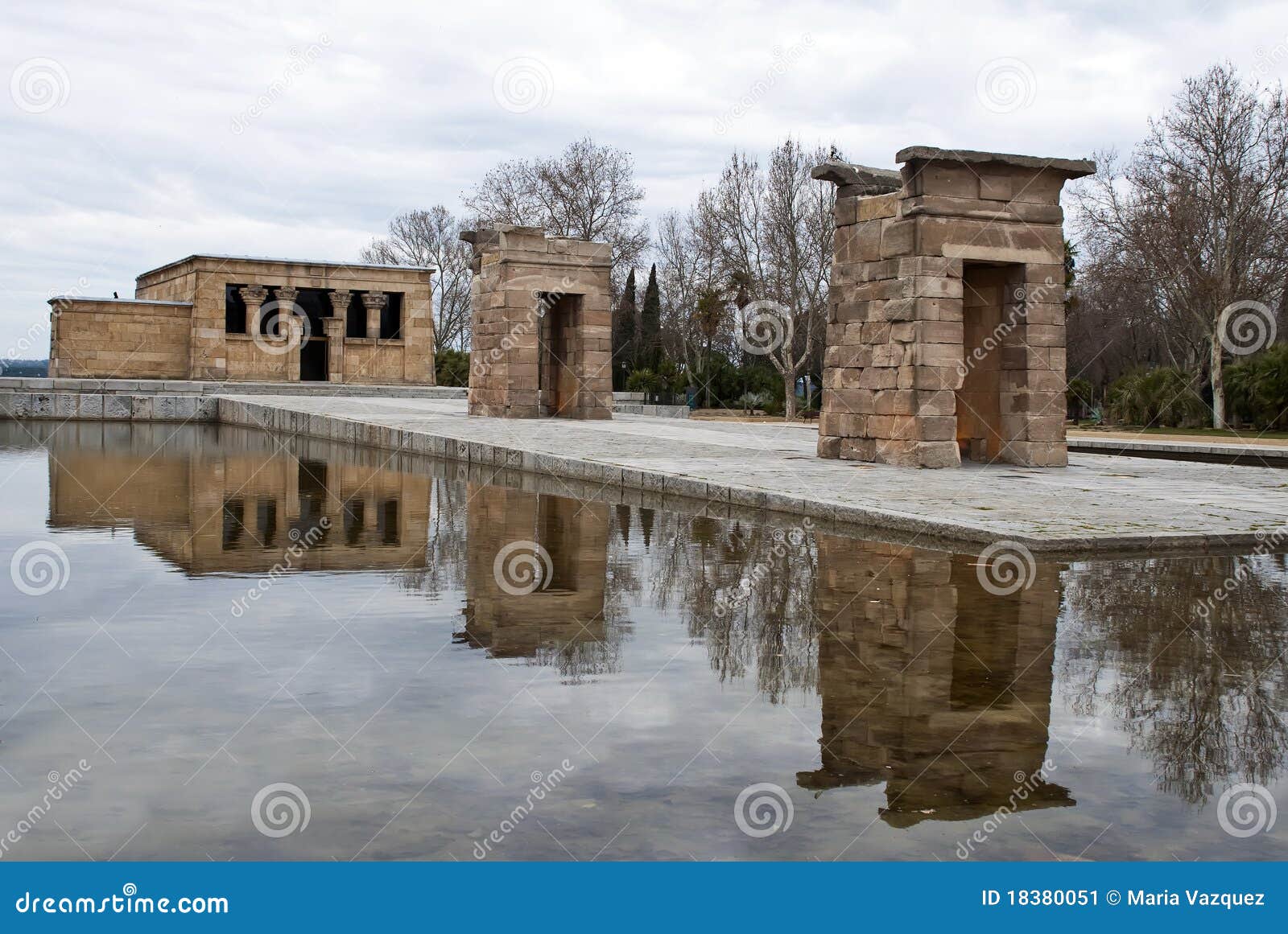Debod temple stock image. Image of europe, ancient, debod - 18380051
