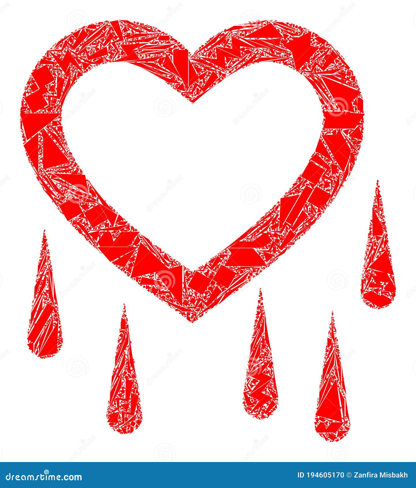 Crying Heart Pixel Art Emoji Stock Image | CartoonDealer.com #327107821