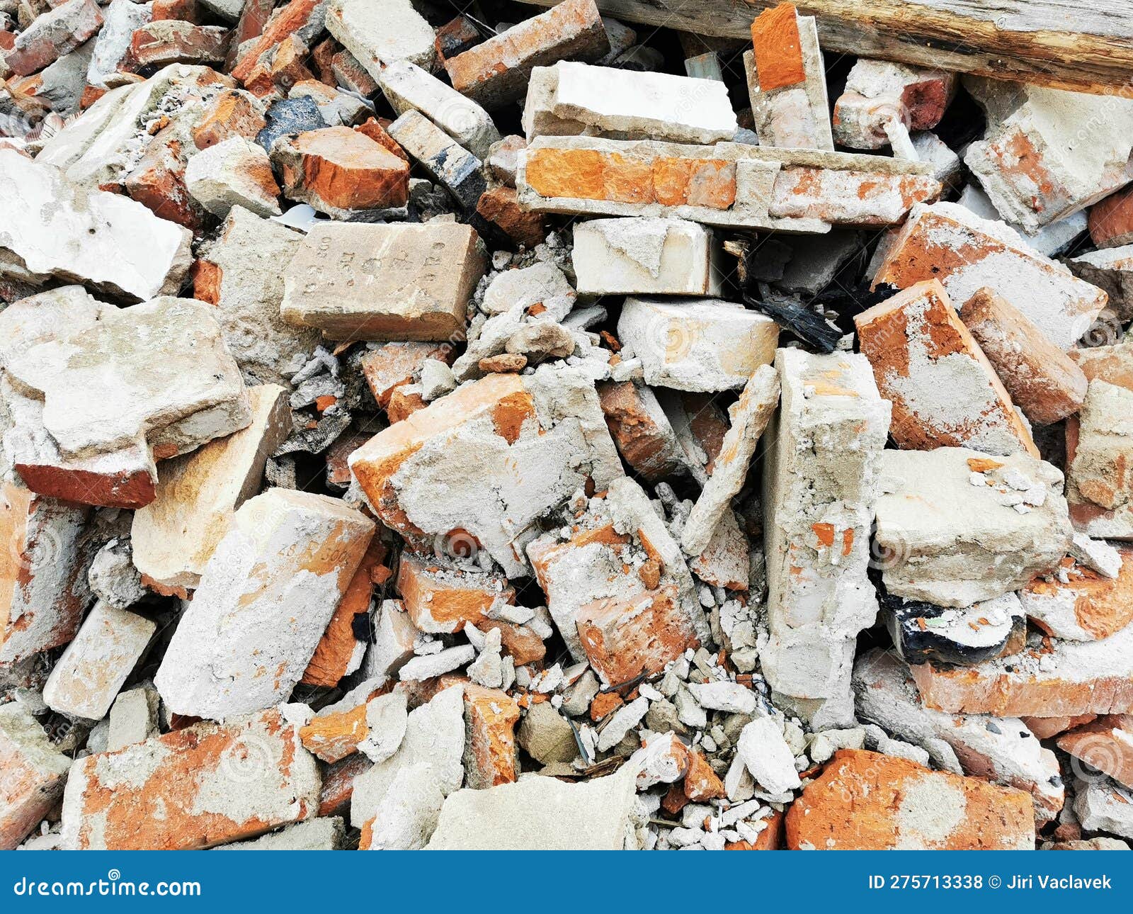 Debris of Old Factory Building Stock Photo - Image of pile, debris ...