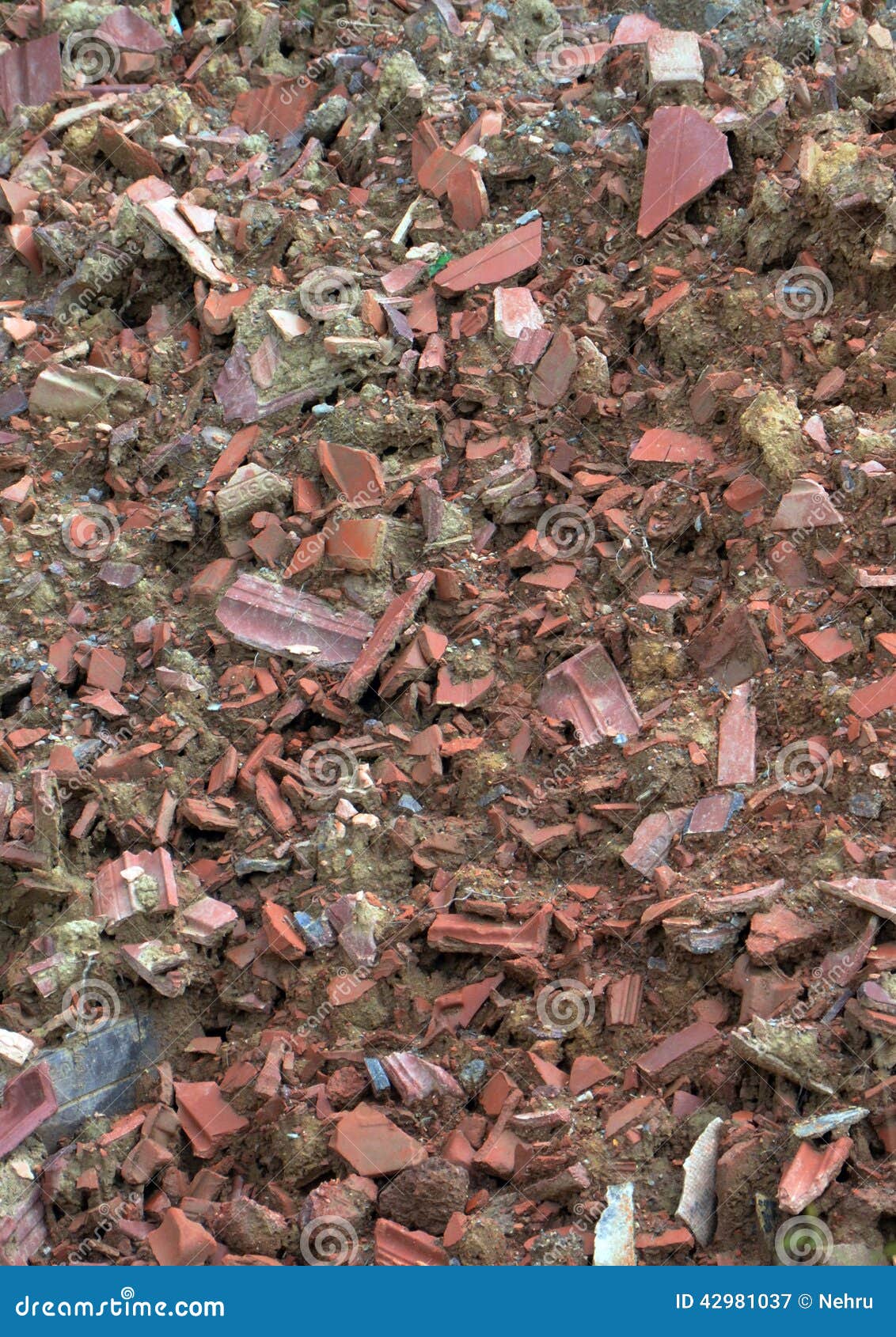 Debris stock image. Image of damage, destruction, brick - 42981037