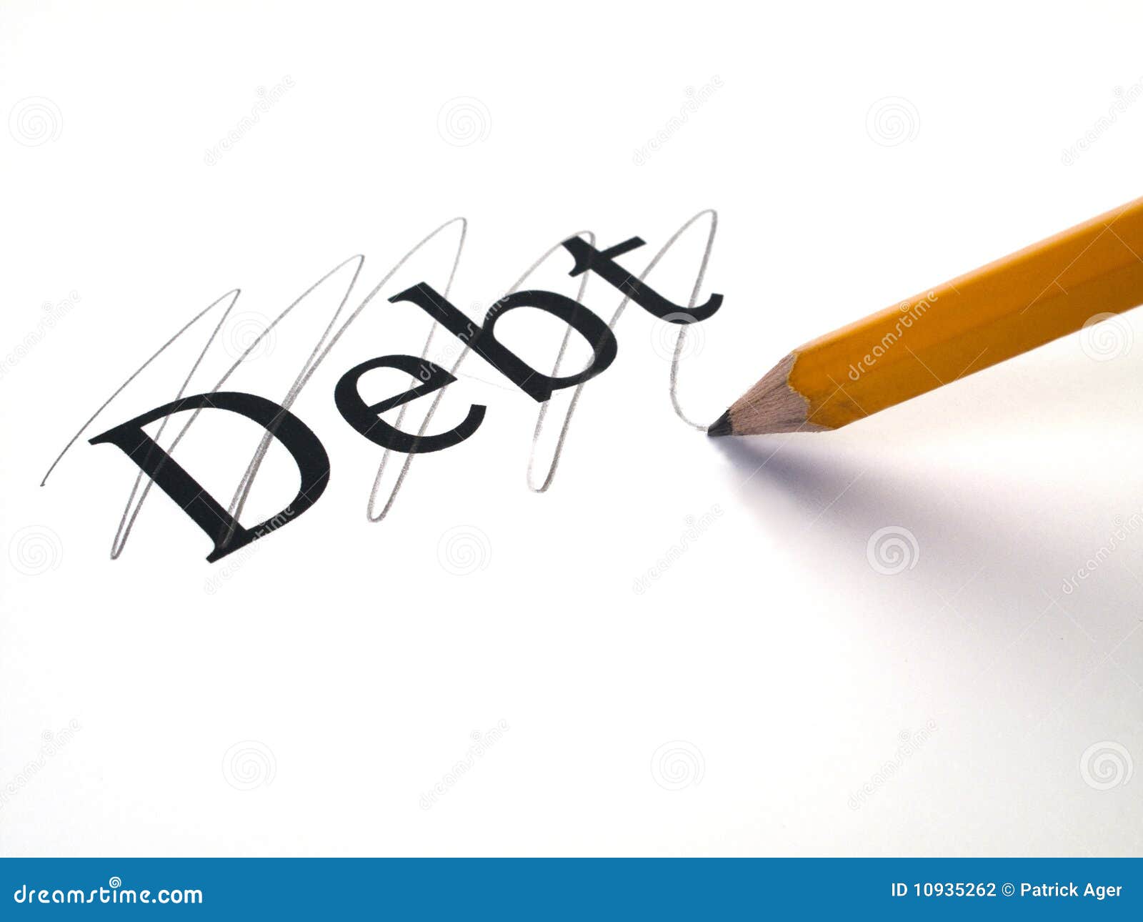 DEBT stock photo. Image of information, form, digital - 10935262