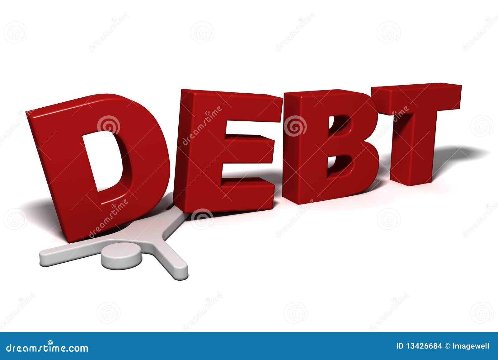 DEBT stock illustration. Illustration of risk, idea, abstract - 13426684