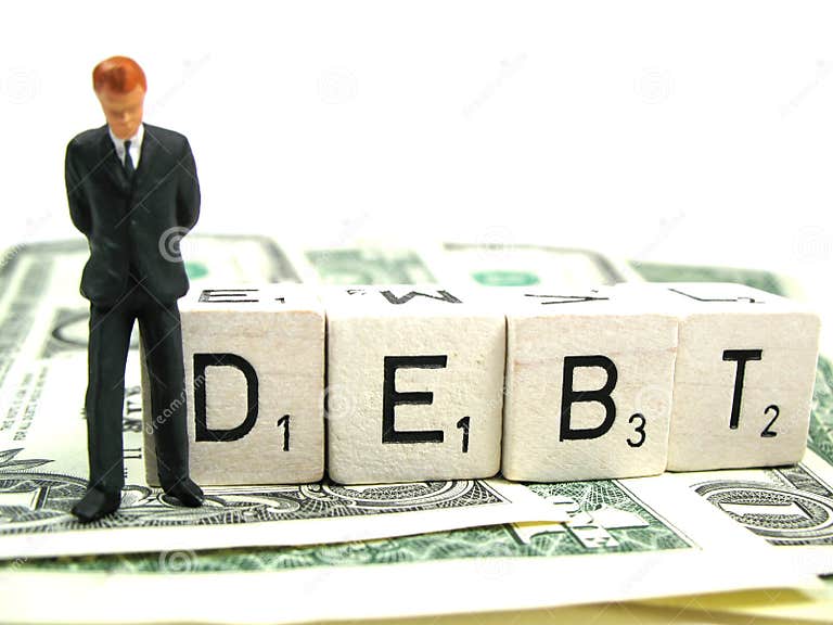 Debt stock photo. Image of financial, finances, bill, budget - 4295476