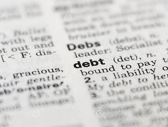 Debt stock image. Image of cashflow, financial, budget - 497921