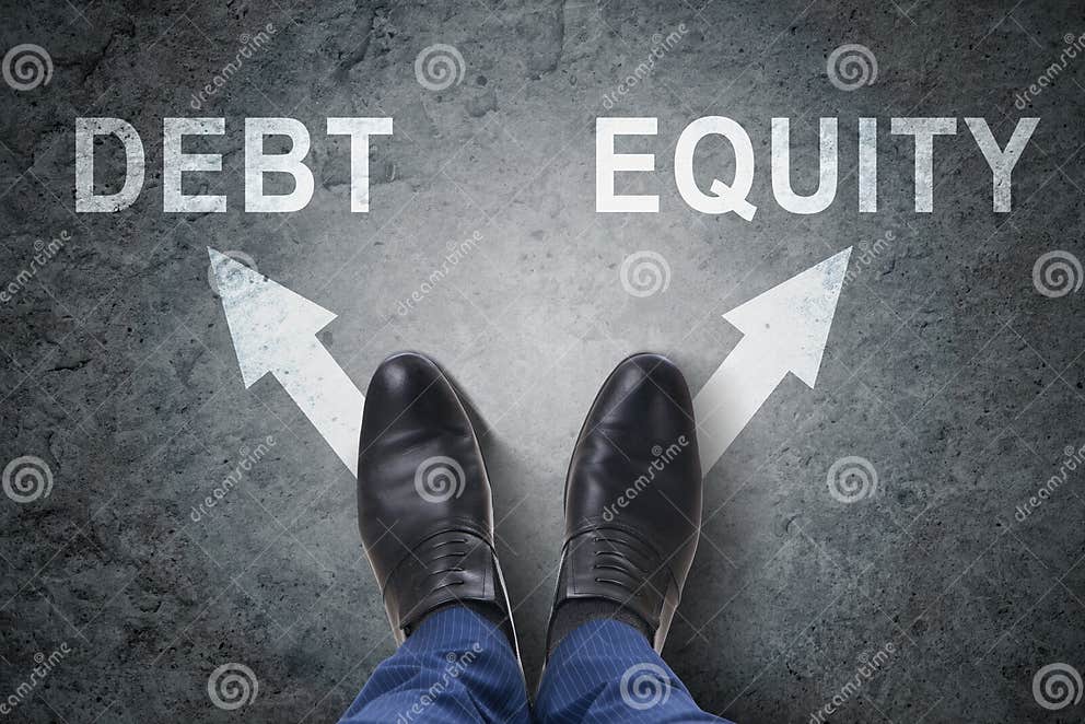 Debt or Equity Concept As Financing Options Stock Photo - Image of ...
