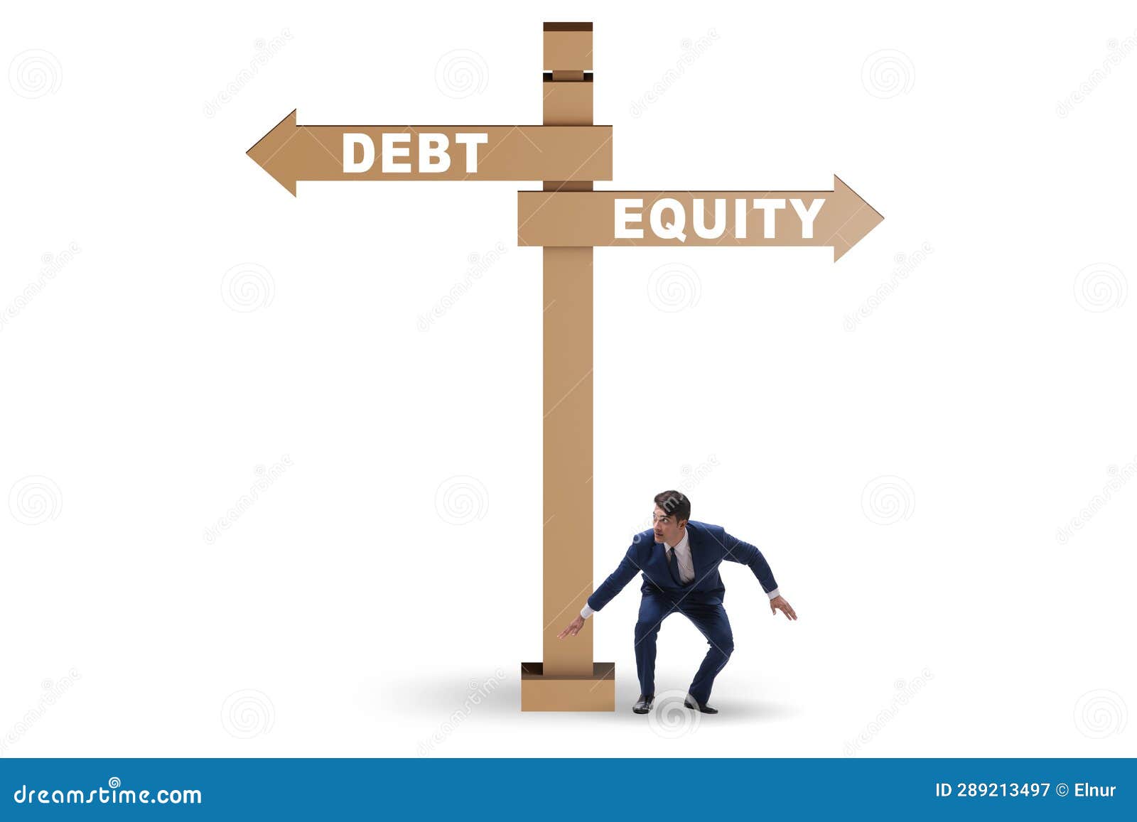 Debt or Equity Concept As Financing Options Stock Image - Image of ...