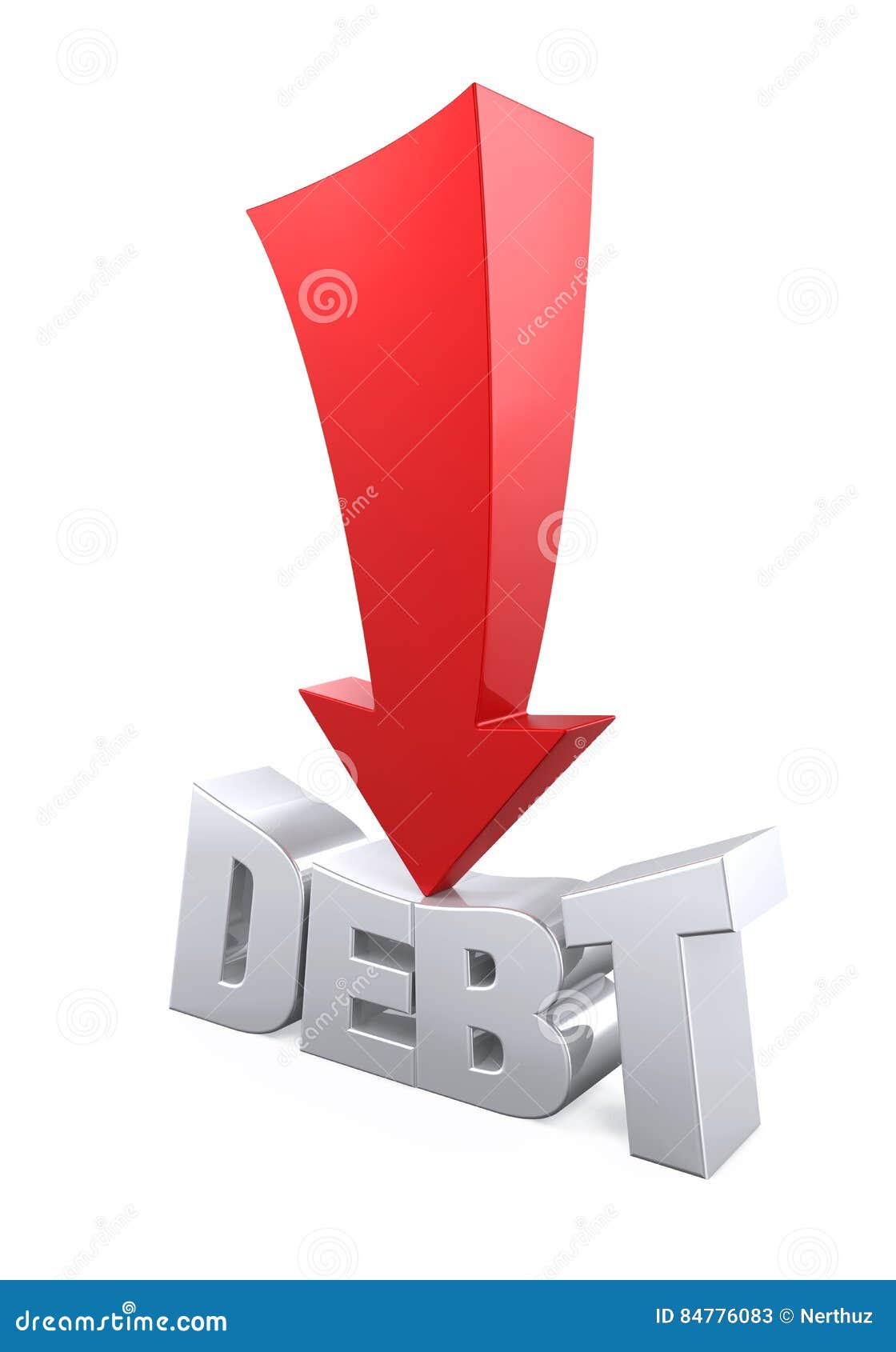 Debt Reduction. Royalty-Free Stock Image | CartoonDealer.com #19252534