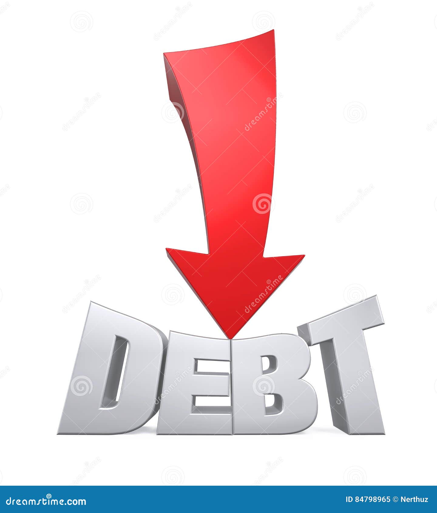 Debt Reduction. Royalty-Free Stock Image | CartoonDealer.com #19252534