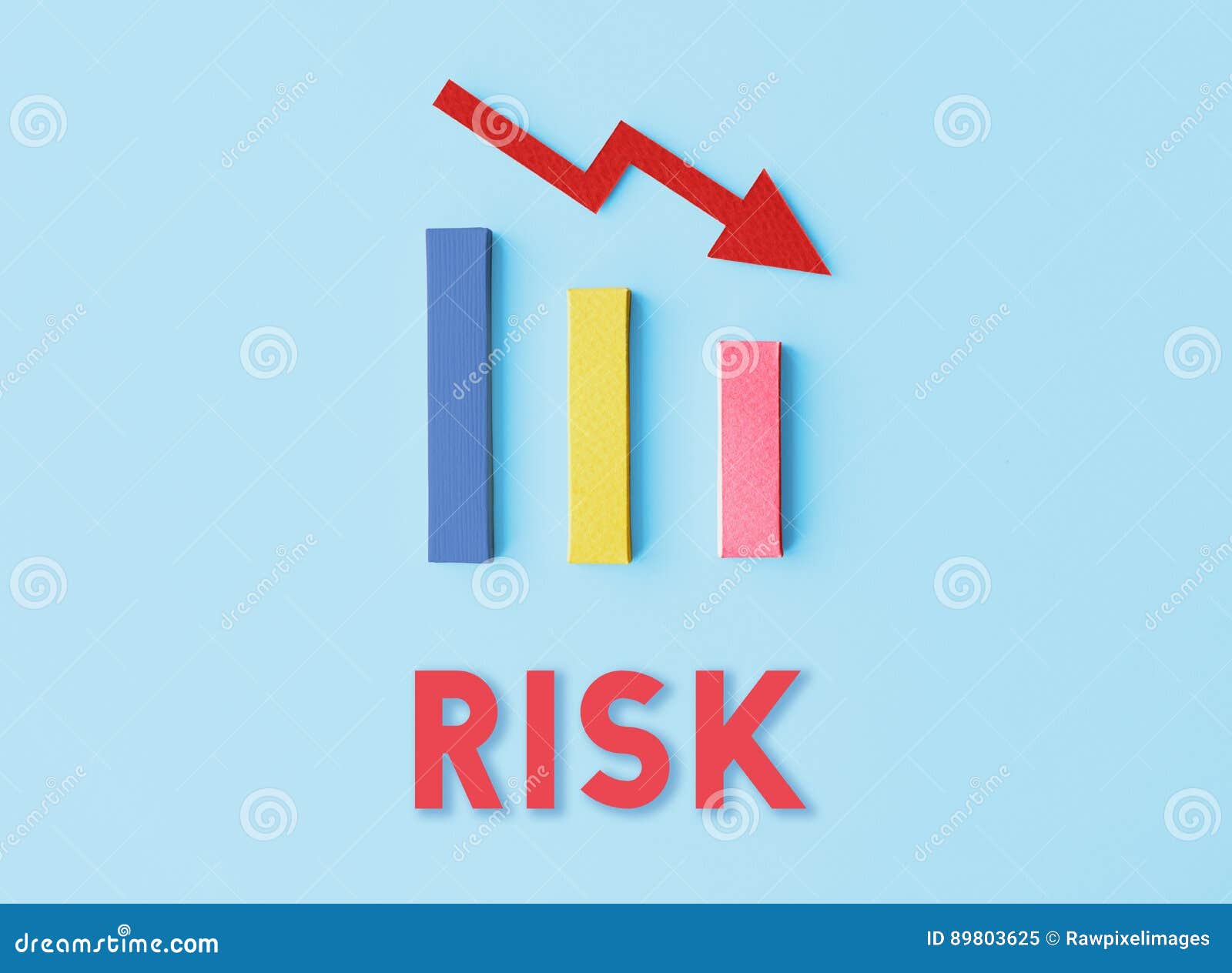 Debt Risk Difficulty Downfall Concept Stock Image - Image of danger ...