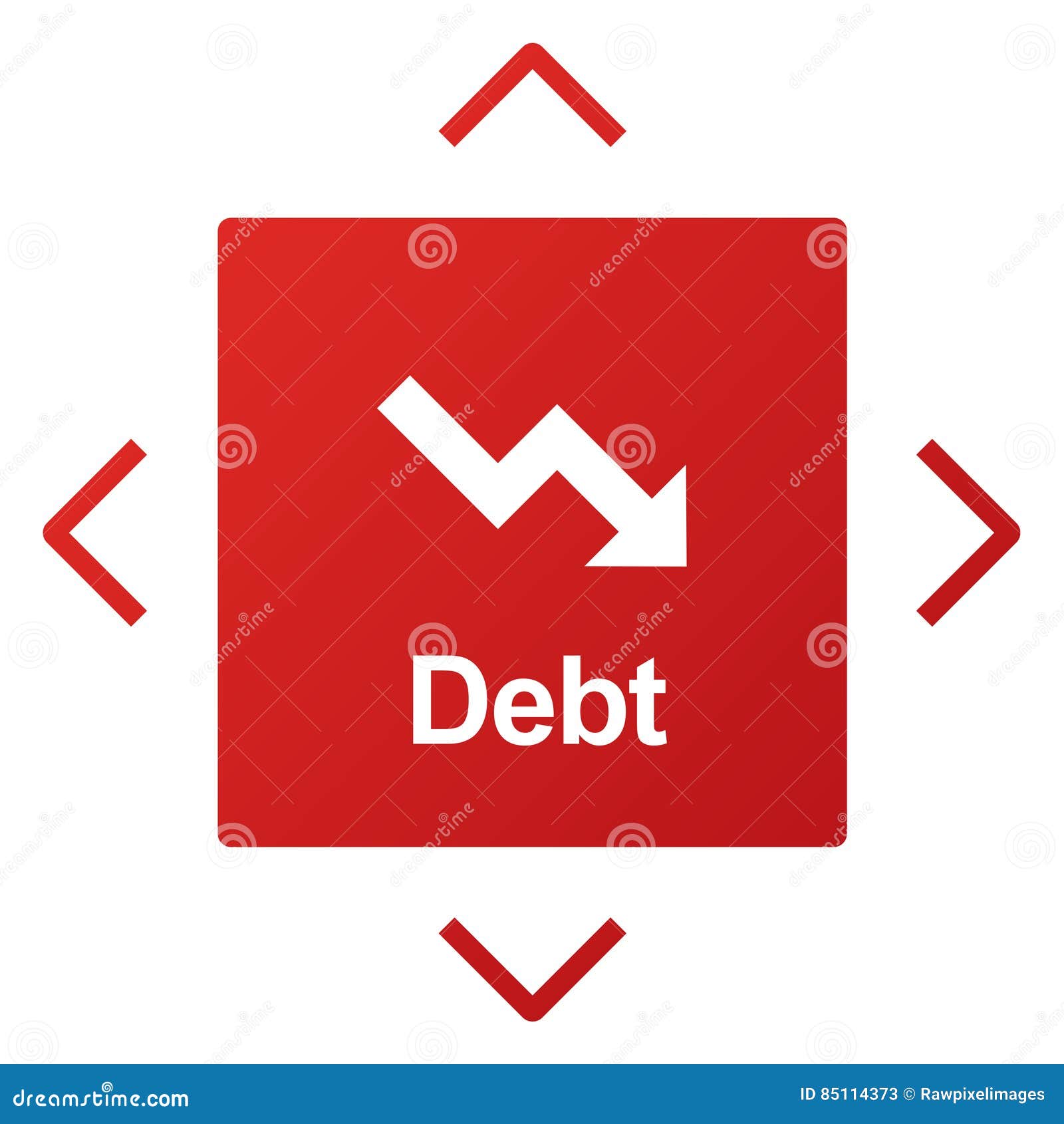 Downfall Cartoon Vector | CartoonDealer.com #45216121