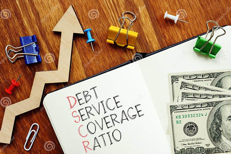 Debt Service Coverage Ratio DSCR is Shown Using the Text Stock Image ...