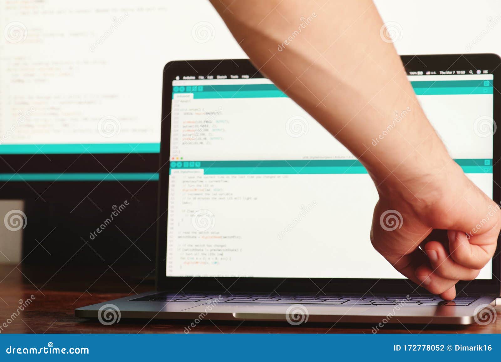 Debugging computer program stock photo. Image of software - 172778052