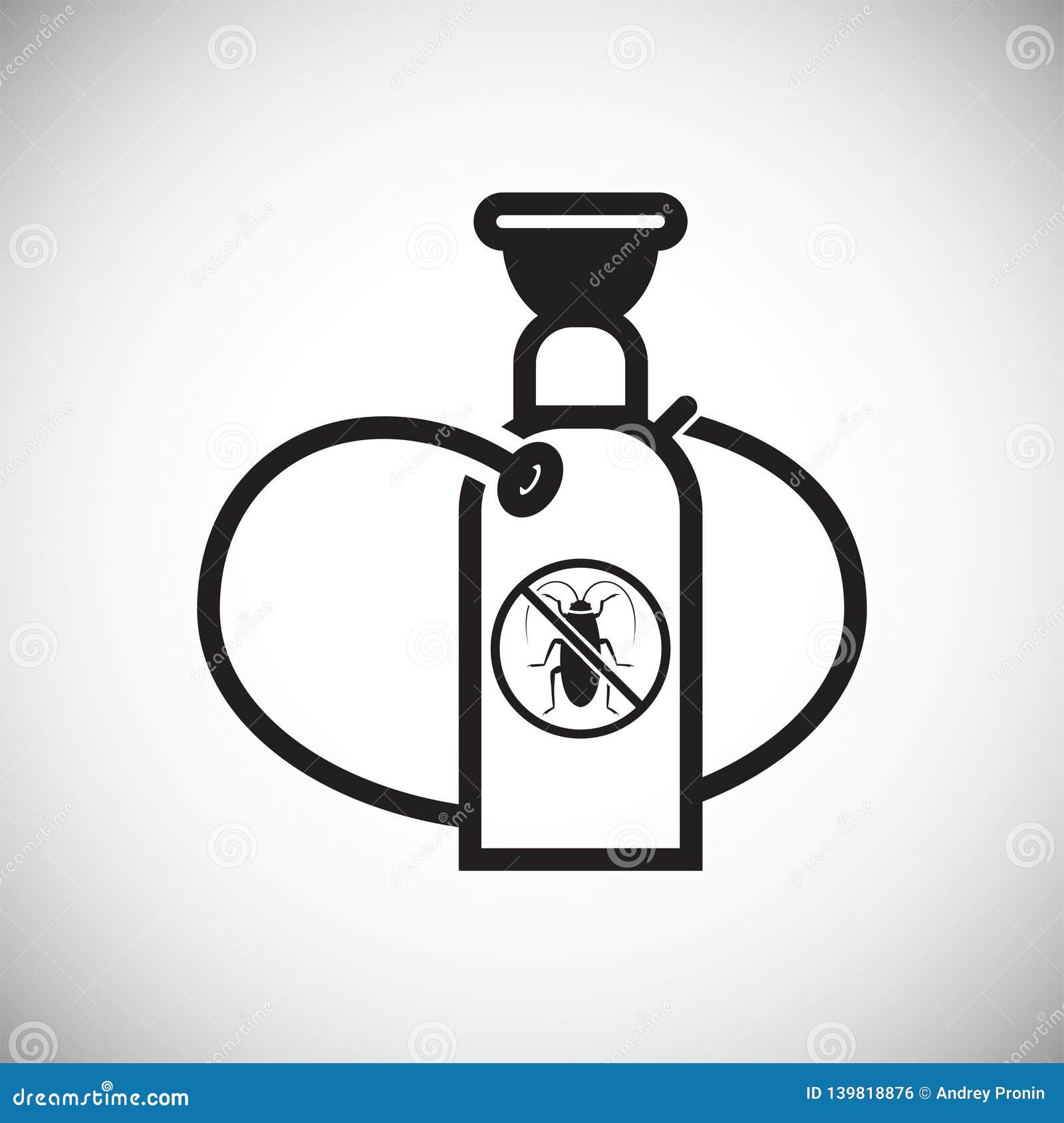 Debugging Icon on White Background for Graphic and Web Design, Modern ...