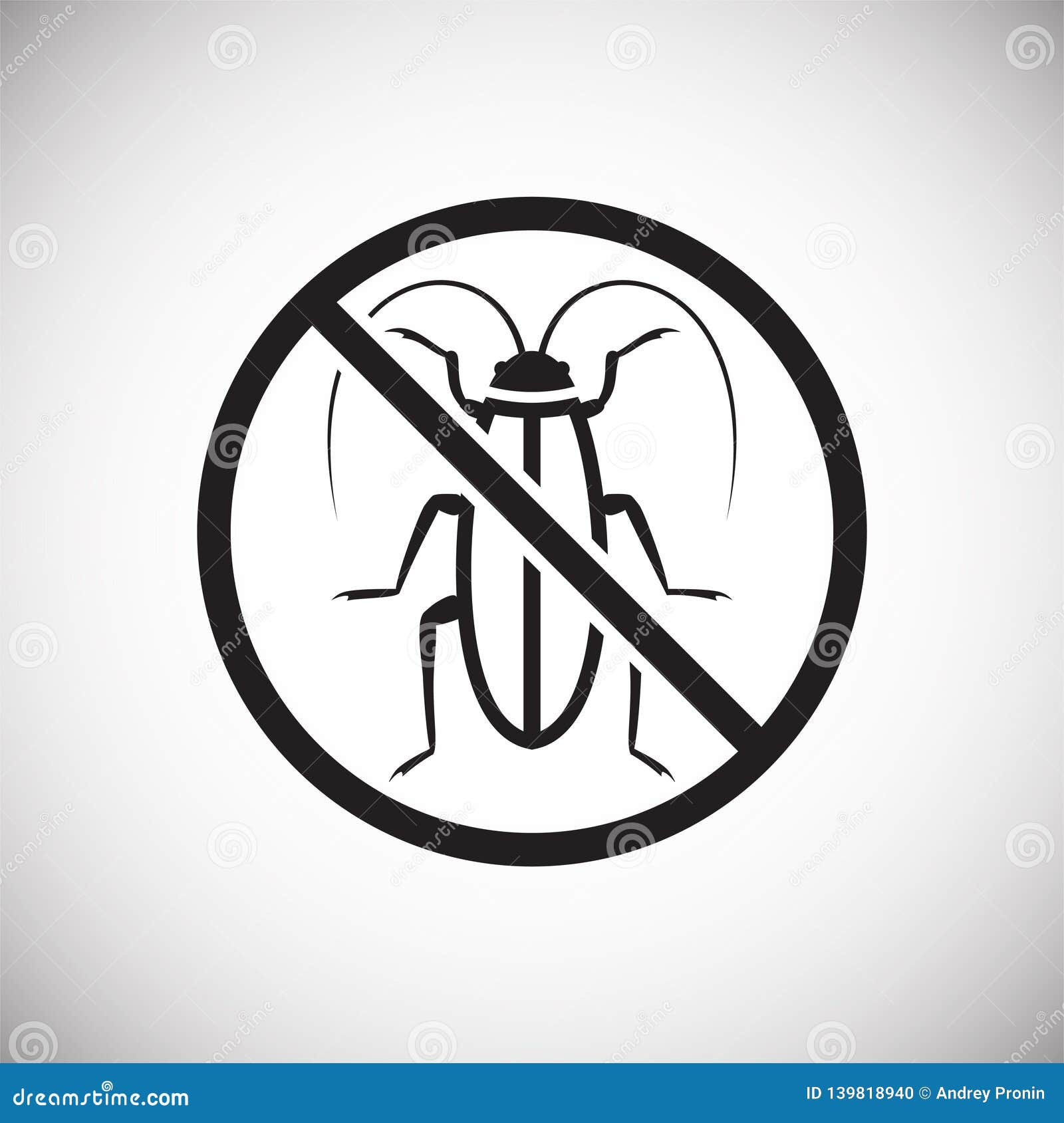 Debugging Icon on White Background for Graphic and Web Design, Modern ...