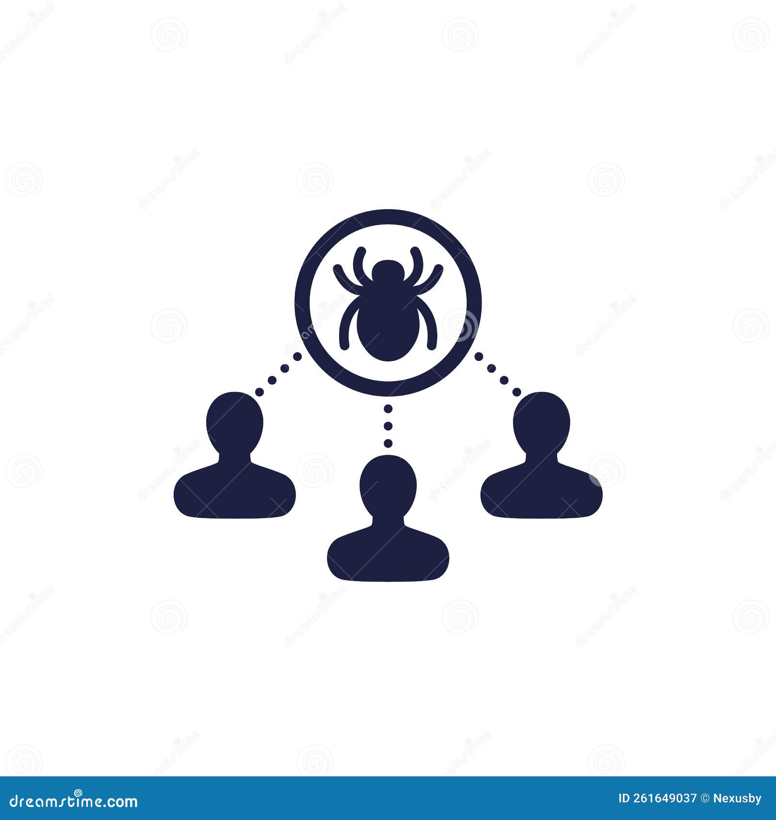 Debugging, Testing Icon with a Bug and Users Stock Vector ... Debugging, Testing Icon with a Bug and Users Stock Vector ...