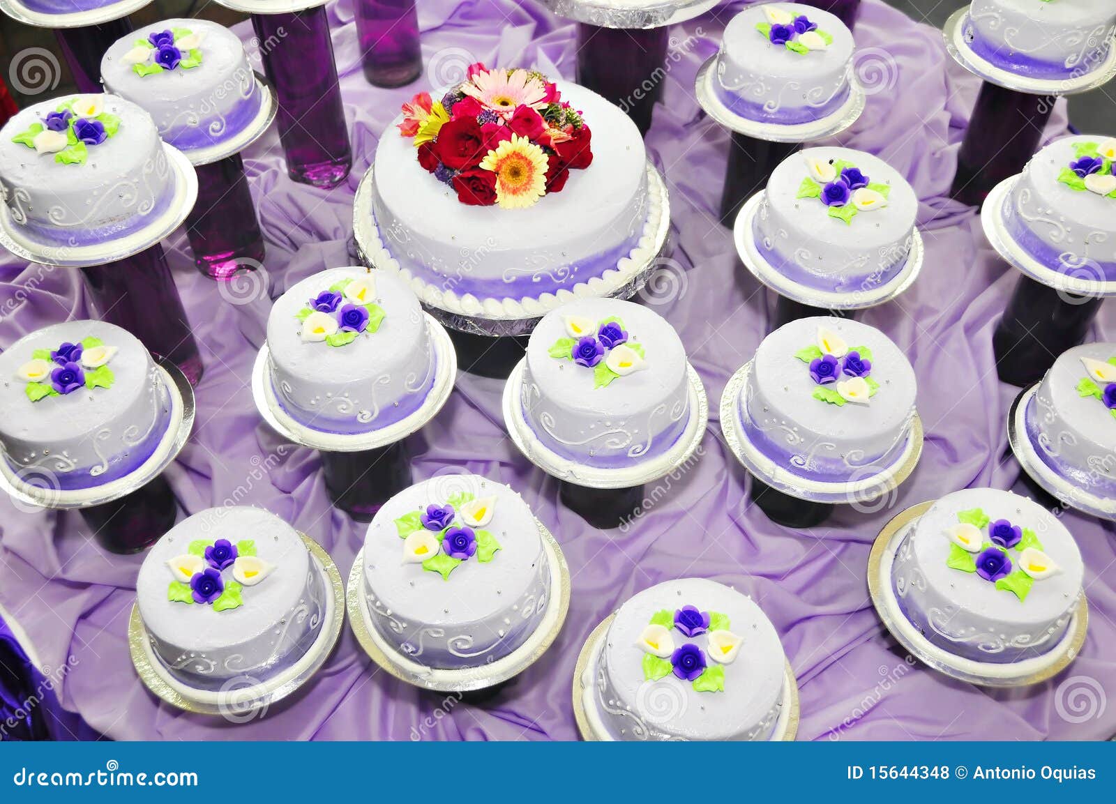 Debutante s Cake stock photo. Image of purple, debut - 15644348