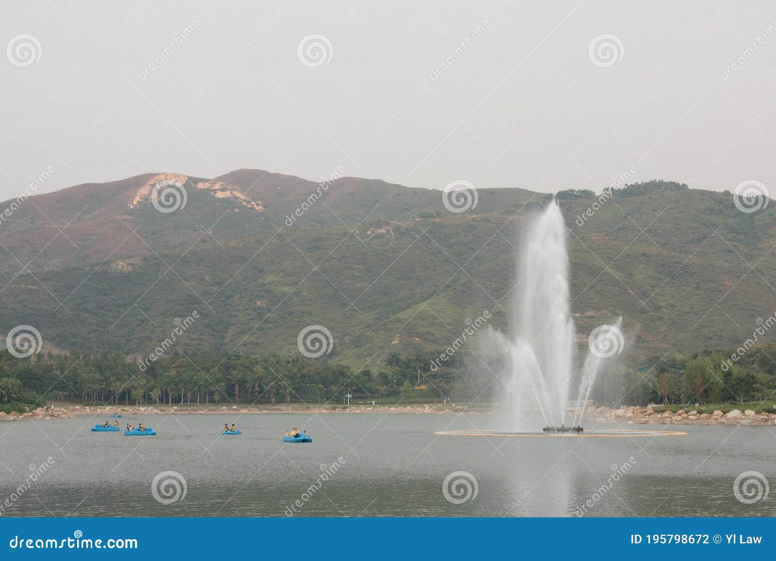 2 Dec 2007 the Lake, Inspiration Lake Recreation Centre, Hk Stock Photo ...