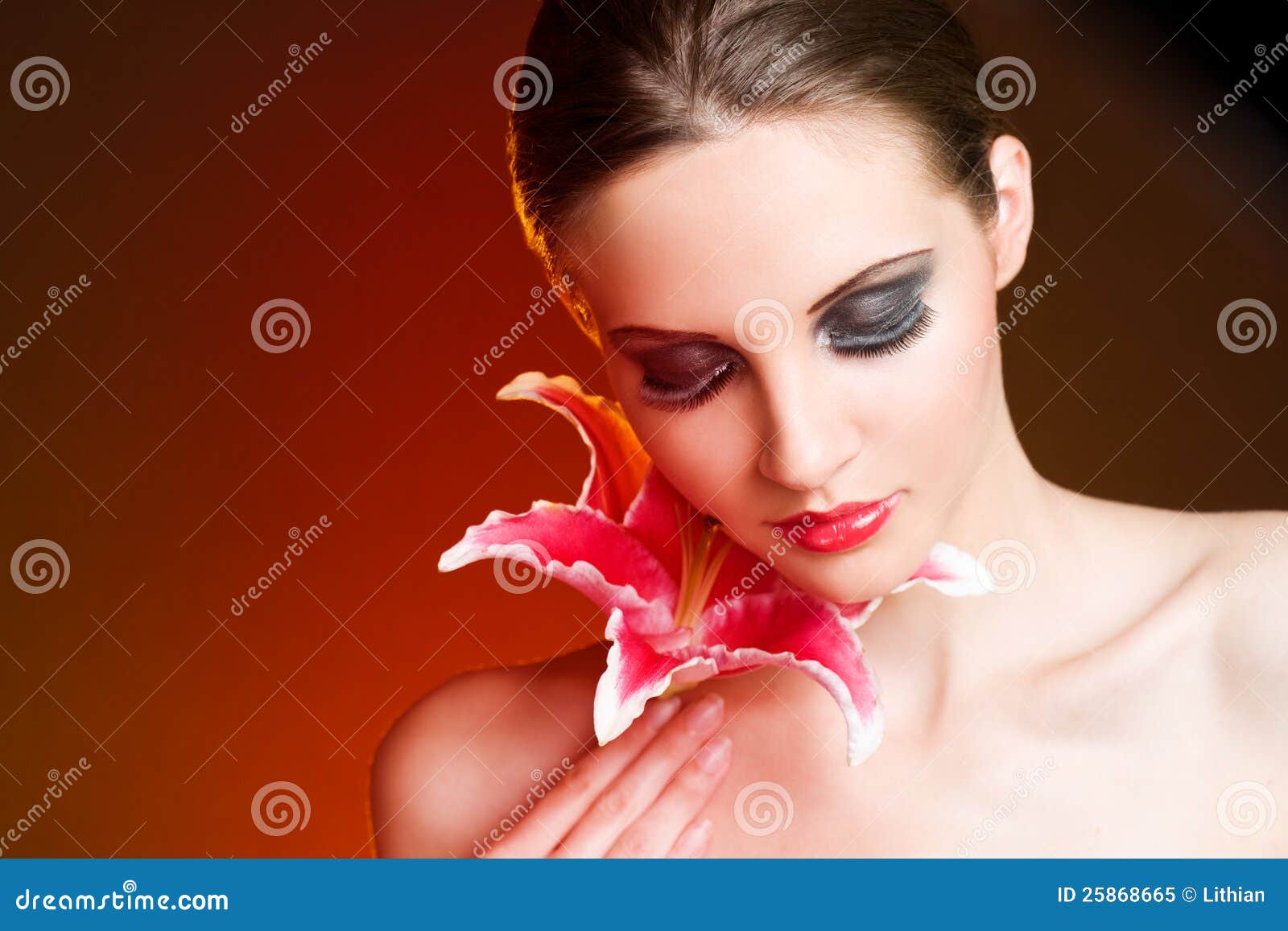 Decadent beauty. stock image. Image of copy, model, beauty - 25868665