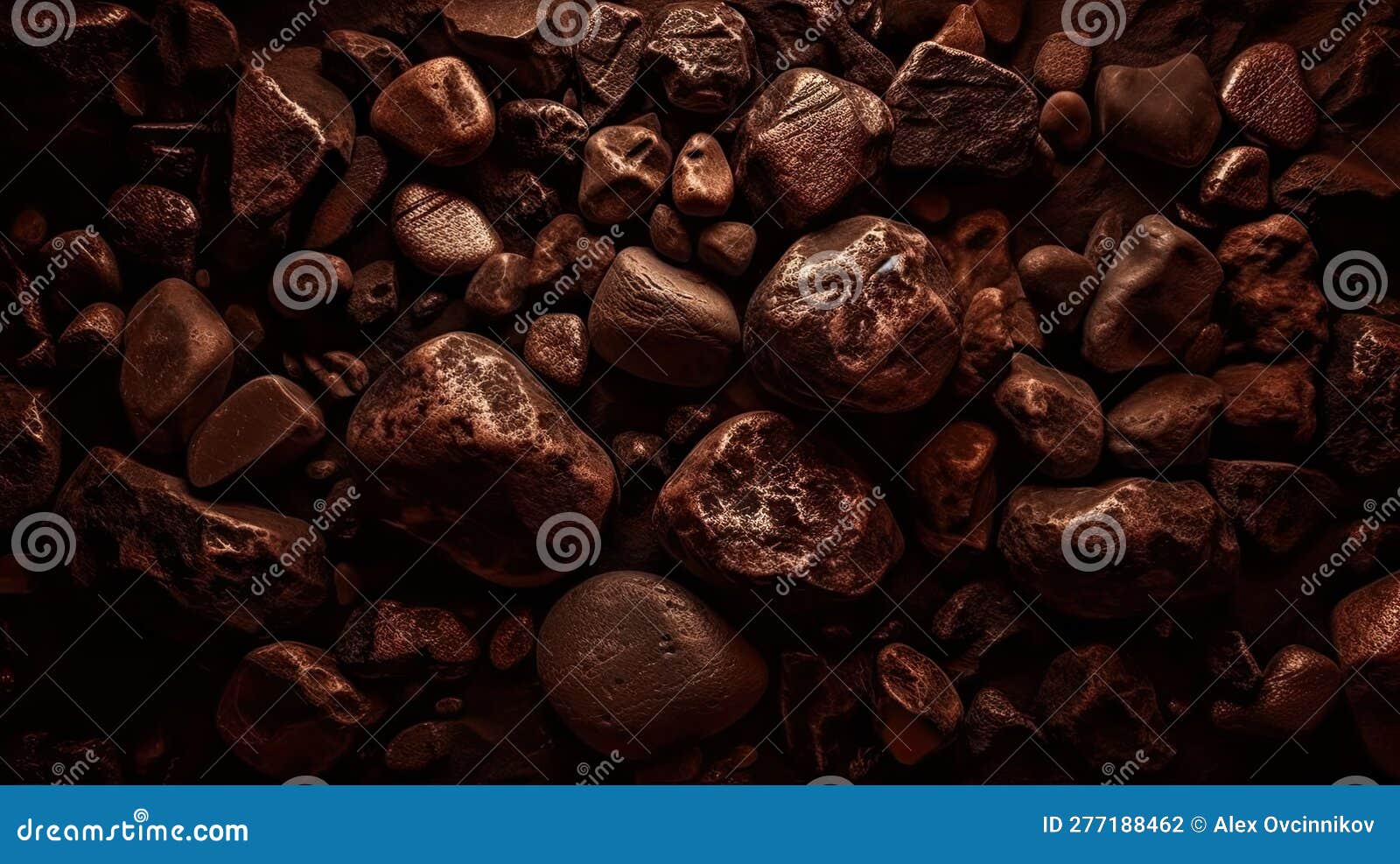 Decadent Chocolate Brown Stone Texture Background for Elegant Designs ...