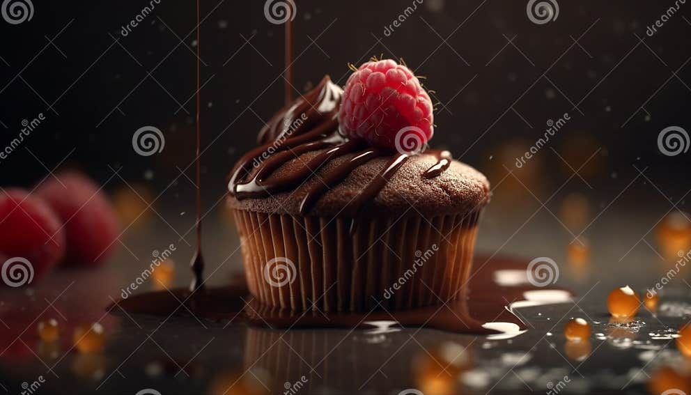 Decadent Chocolate Raspberry Cupcake, a Sweet Indulgence for Any ...