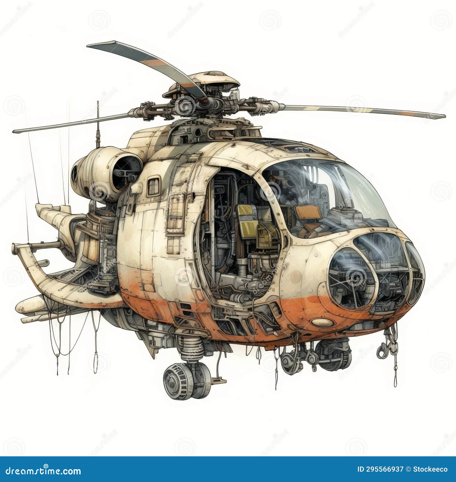 Apocalyptic Collage: Captivating Artwork Blending Botanical Accuracy ...