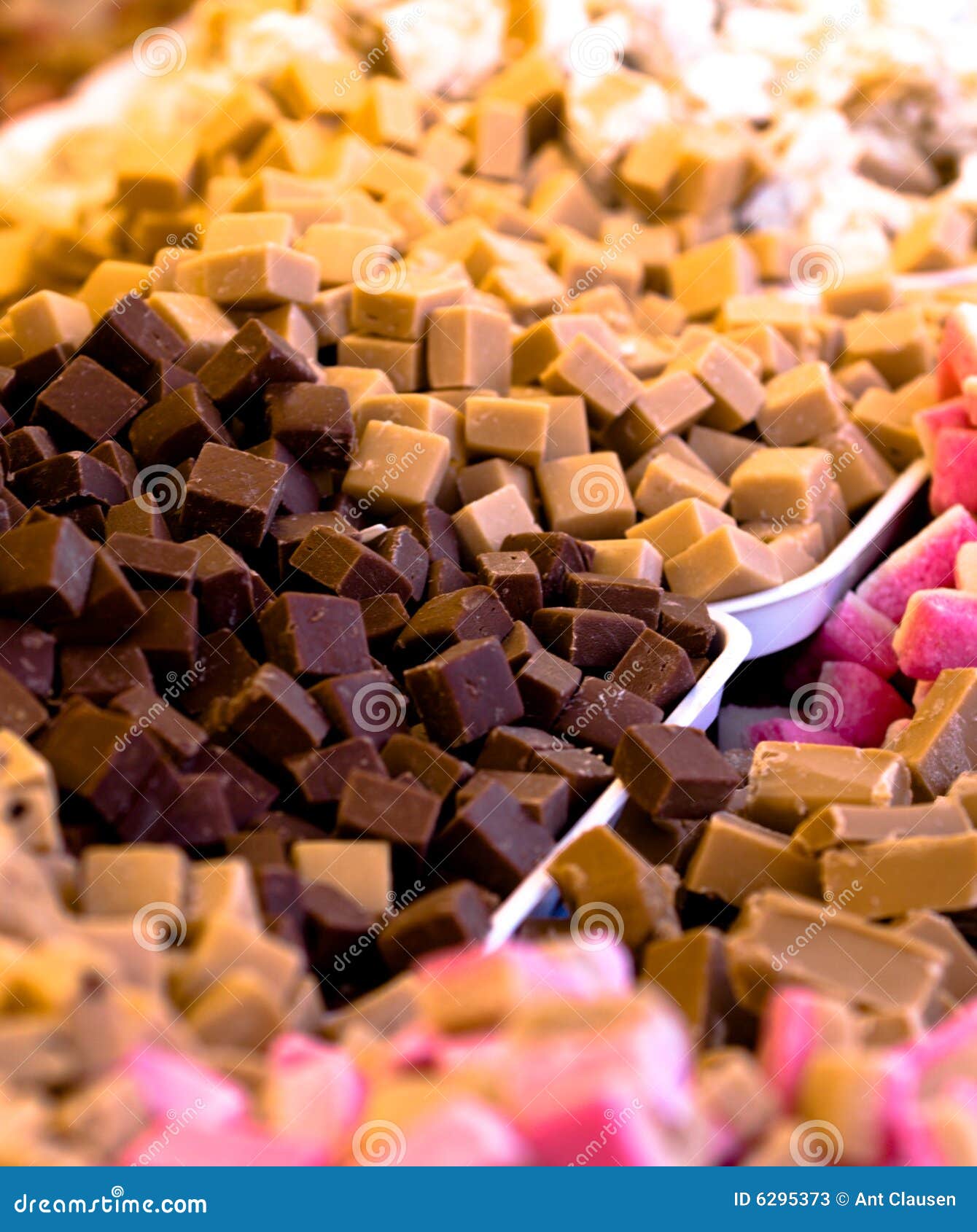 Decadent fudge stock image. Image of close, sickly, pile - 6295373