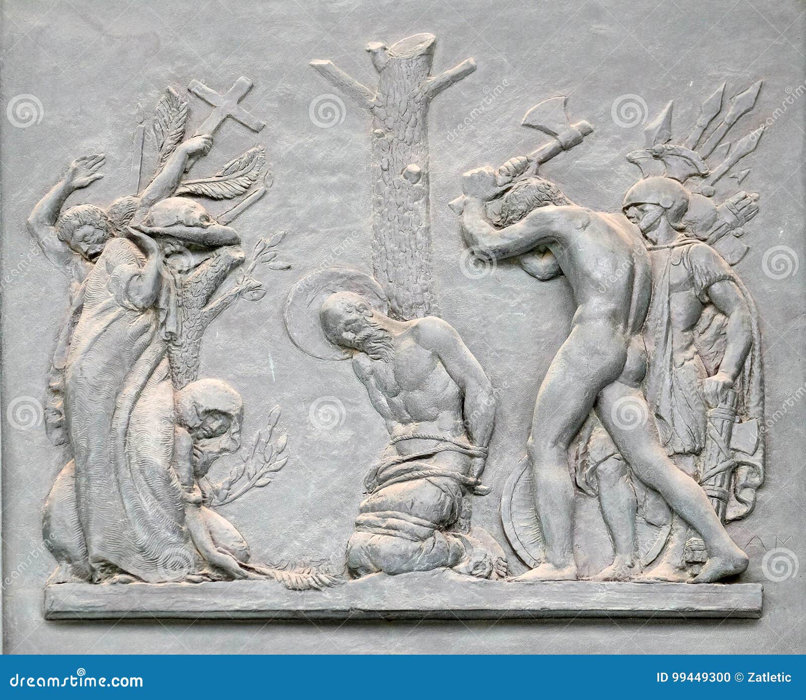 A decapitação de St Paul foto de stock. Imagem de marco - 99449300