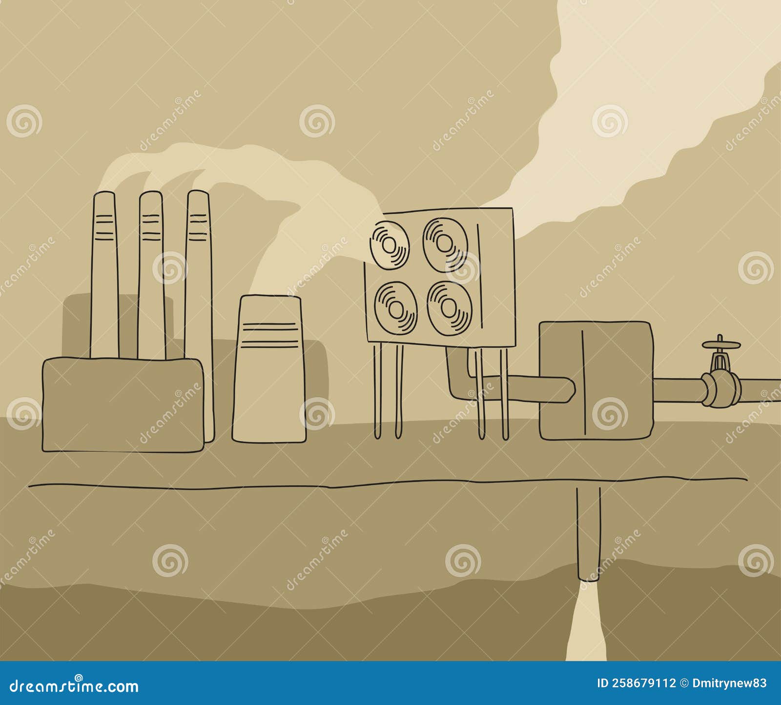 Decarbonization - Carbon CO2 Capture and Storage Stock Vector ...