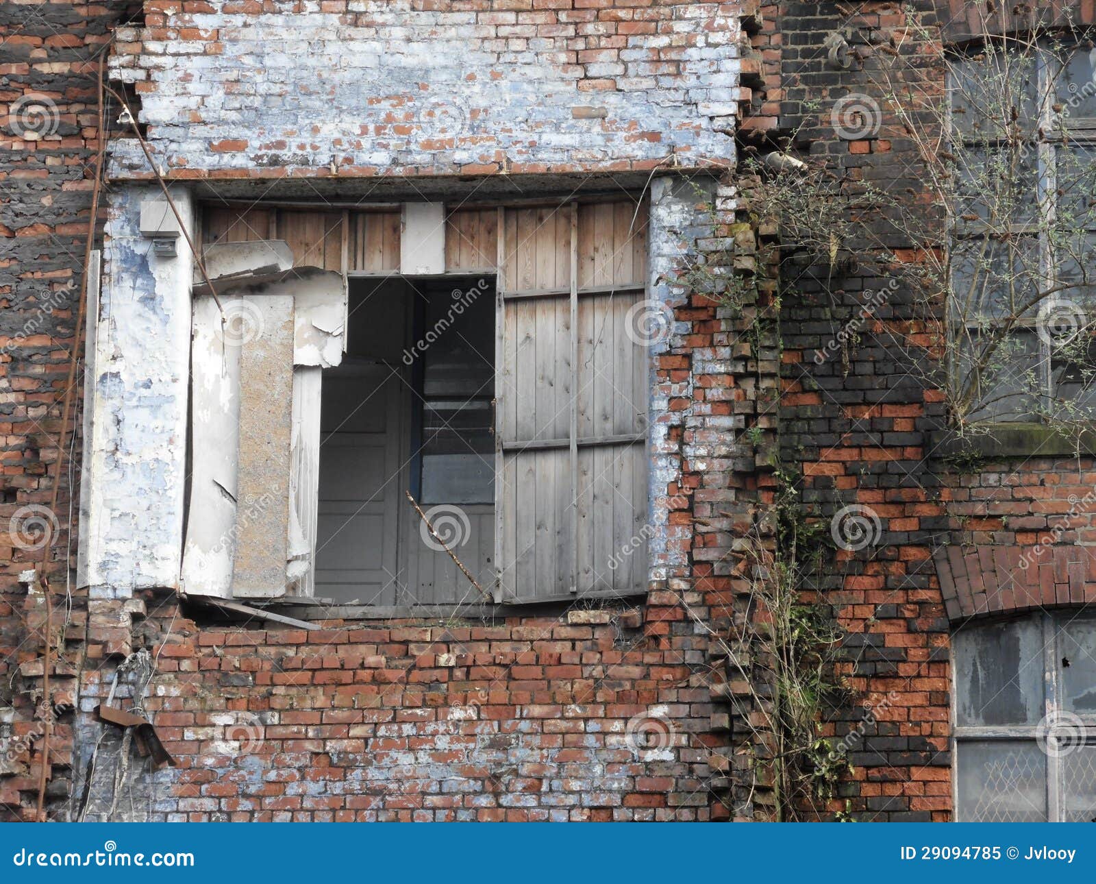 Decay of an Industrial Estate Stock Image - Image of development ...