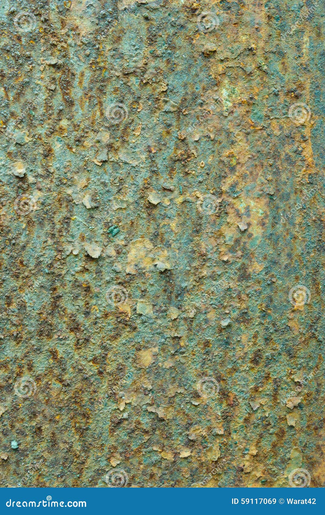 Decay Metal Rust Surface, Green Rusty Background Stock Image - Image of ...