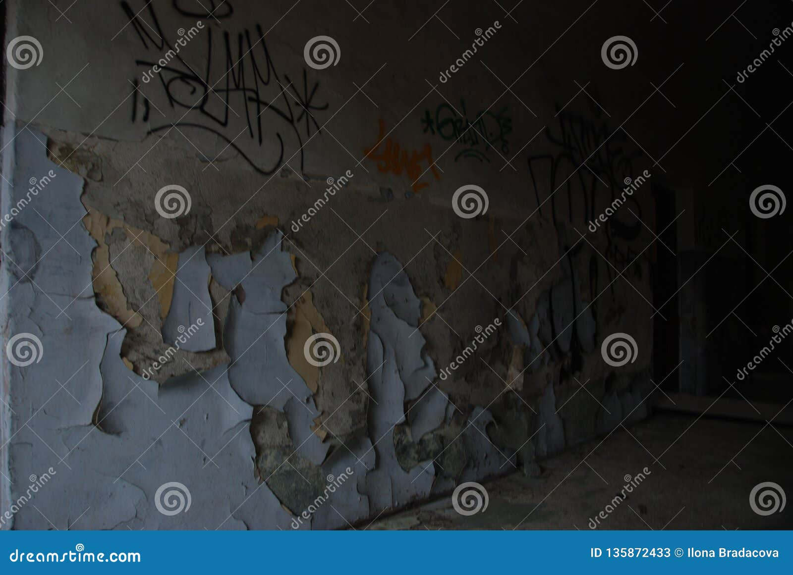 Decay wall stock image. Image of urban, ramshackle, deserted - 135872433