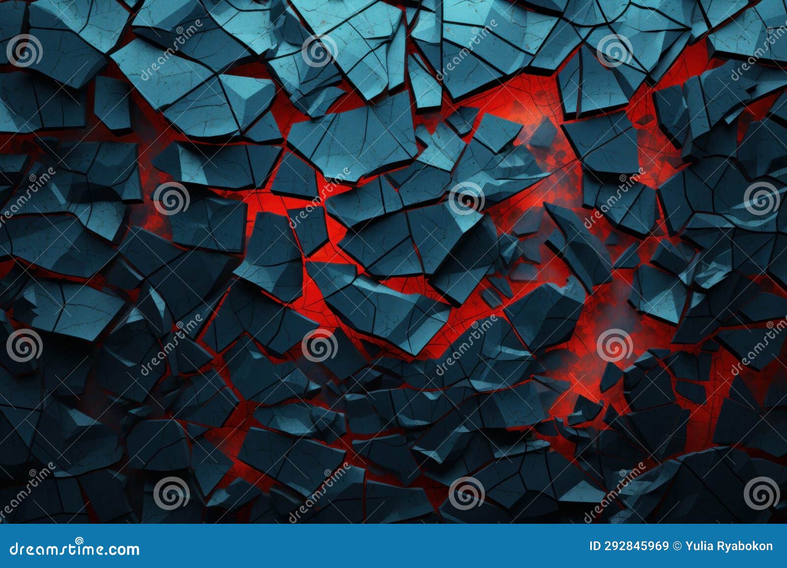 Decayed Abstract Crack Background. Generate Ai Stock Illustration ...