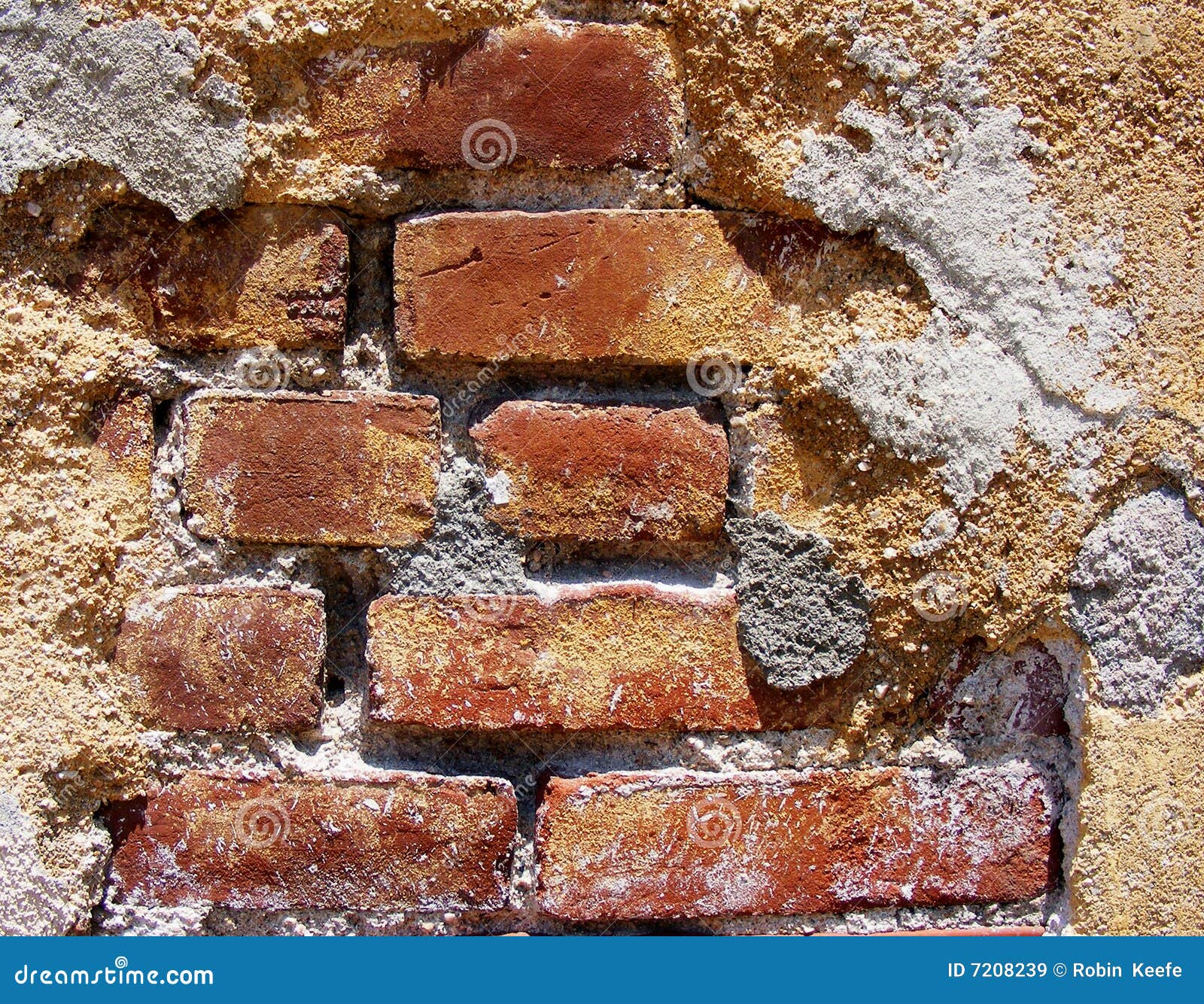 Decayed Brick Wall stock image. Image of abandoned, buildings - 7208239